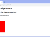 Jquery Dequeue Method Tpoint Tech