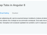 Use Bootstrap Tabs With Angular Tpoint Tech