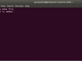 Linux Edit File Tpoint Tech