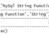 Mysql String Instr Function Tpoint Tech
