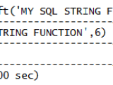 Mysql String Left Function Tpoint Tech