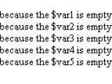 Php Empty Function Tpoint Tech