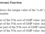 Php Gmp Rootrem Function Tpoint Tech