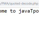 Quoted Printable Encode Tpoint Tech