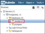 Postgresql Create Db Tpoint Tech