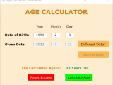 Age Calculator Using Tkinter In Python Tpoint Tech