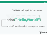 Hello World Program In Python Tpoint Tech