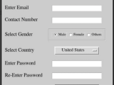Registration Form Using Tkinter Python 3