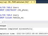 Drop Column In Sql Server Tpoint Tech