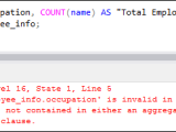 Sql Server Count Function Tpoint Tech