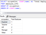 Sql Server Count Function Tpoint Tech