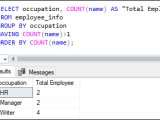 Sql Server Count Function Tpoint Tech