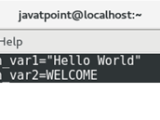 Bash Variables Tpoint Tech