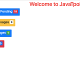 Bootstrap 4 Badges Tpoint Tech