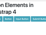 Bootstrap 4 Buttons Tpoint Tech