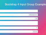 Bootstrap 4 Input Groups Tpoint Tech