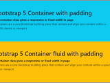 Bootstrap 5 Containers Tpoint Tech