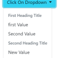 Bootstrap 5 Dropdowns Tpoint Tech