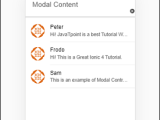 Ionic Modal Tpoint Tech