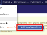 Adding Menu Items Tpoint Tech