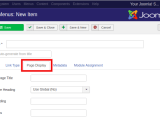 Adding Menu Items Tpoint Tech