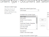 Document Sets Tpoint Tech