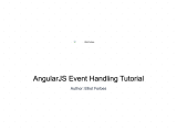 Angularjs Event Handling Tutorial Tutorialedge Net