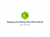 Reading And Writing Files With Nodejs Tutorialedge Net