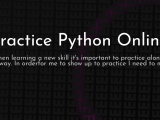 рџђќ Practice Python Online