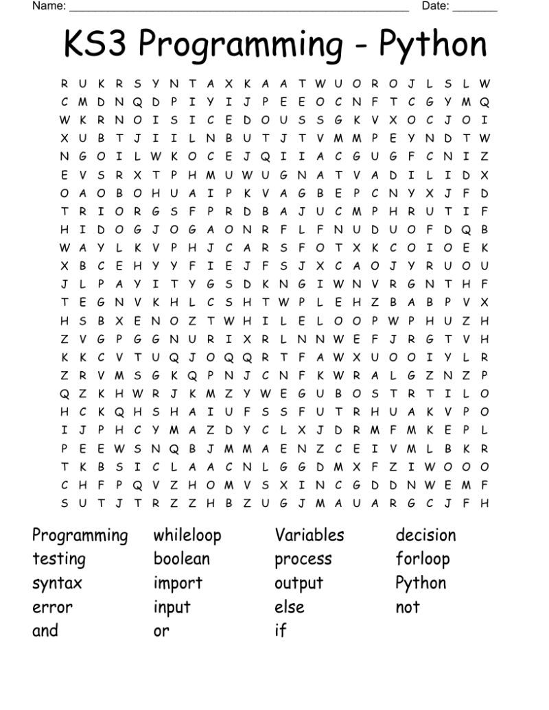 Python Crossword Word Search Wordmint - Premium Ocean Pattern Gallery - 8K