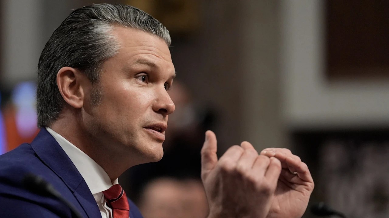 Hegseth Cites Standards When Asked About Women In The Military
