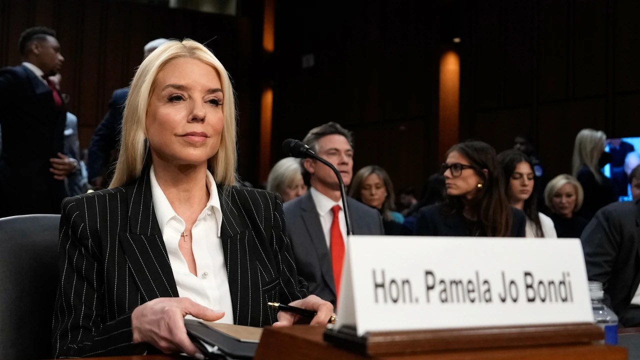 Trump S Attorney General Pick Pam Bondi Pressed During Confirmation Hearing