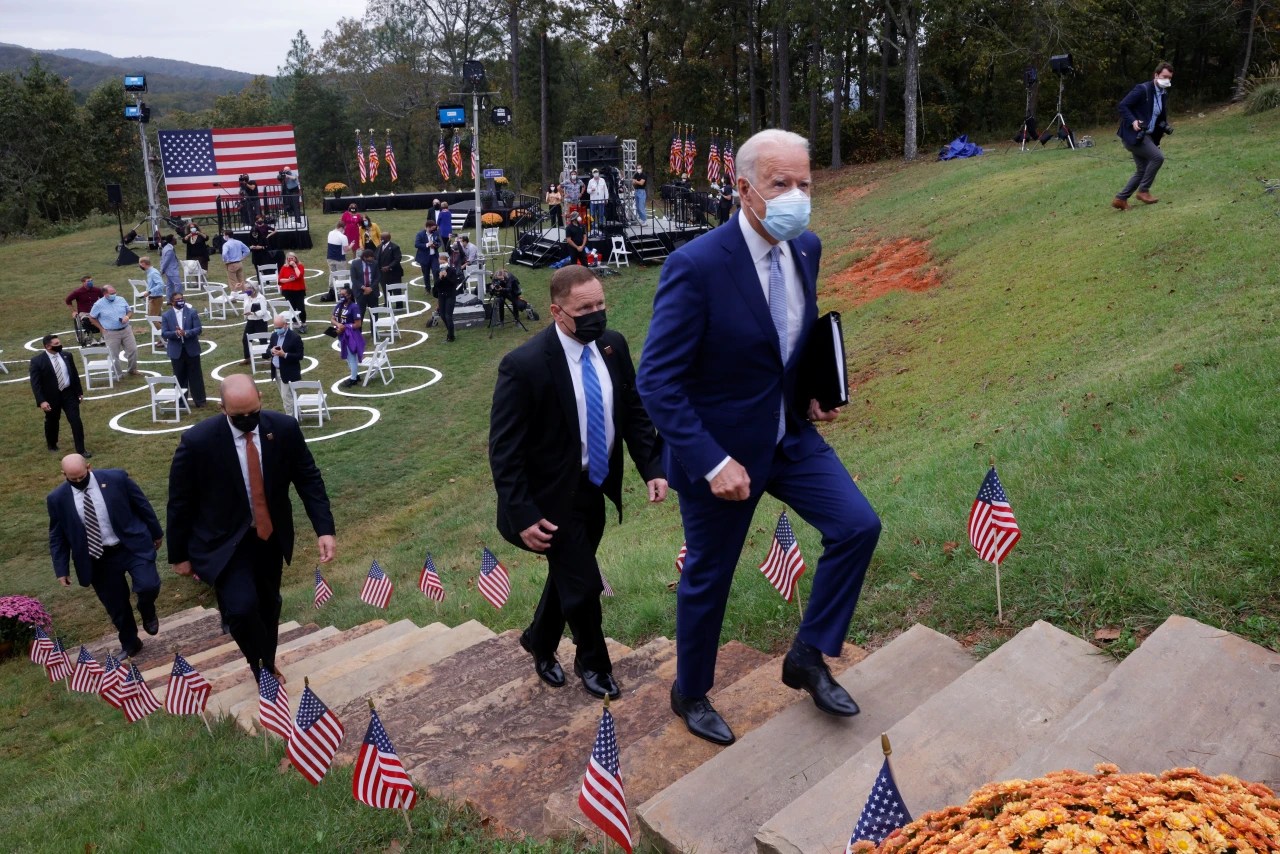 Biden Calls For Unity And Healing From Fdr S Warm Springs Ga Retreat