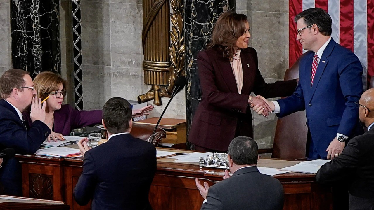 Election 2024 Vice President Harris Congress Certify Election Results