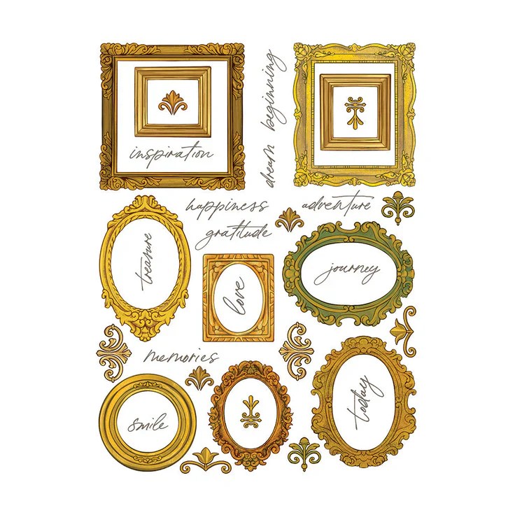 Hero Arts Ornate Frames Hero Transfers Imaginic Scrapbook