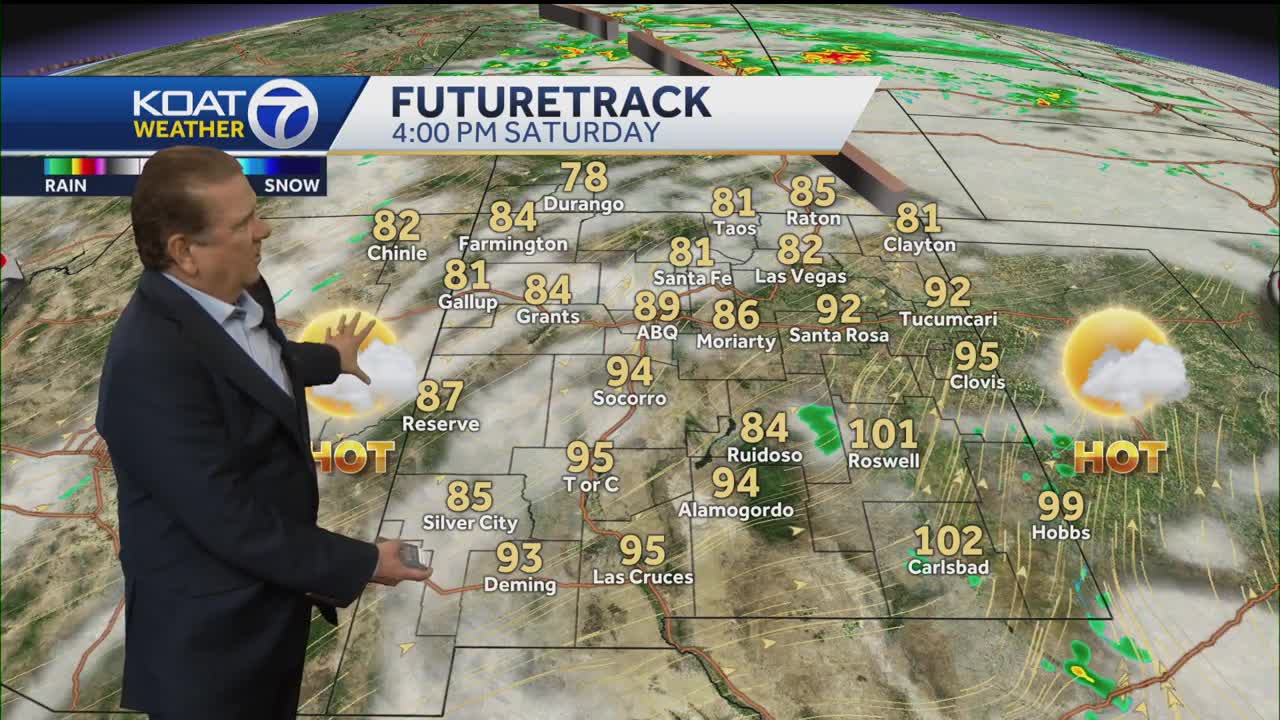 Warm Holiday Weekend Expected With Increasing Storms