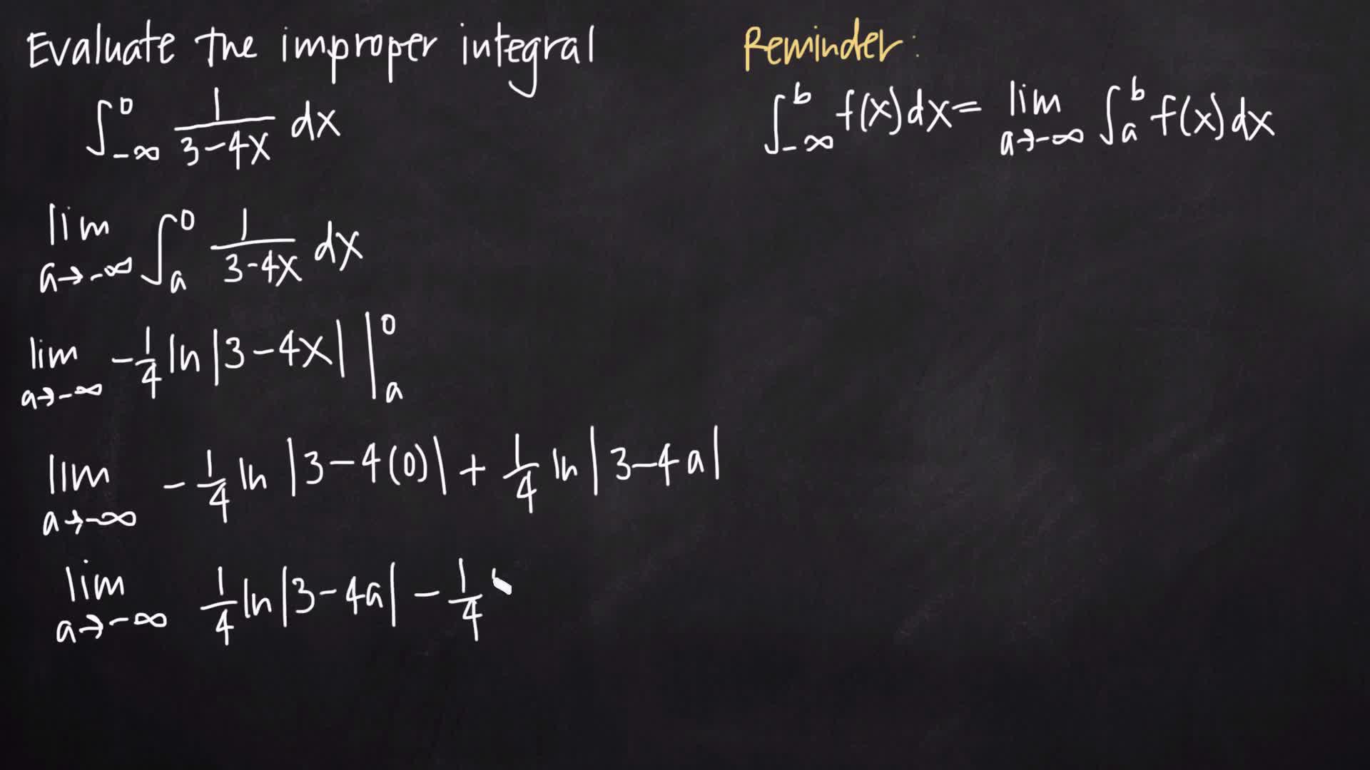 Improper Integrals Case 2 Video Resources Clickview