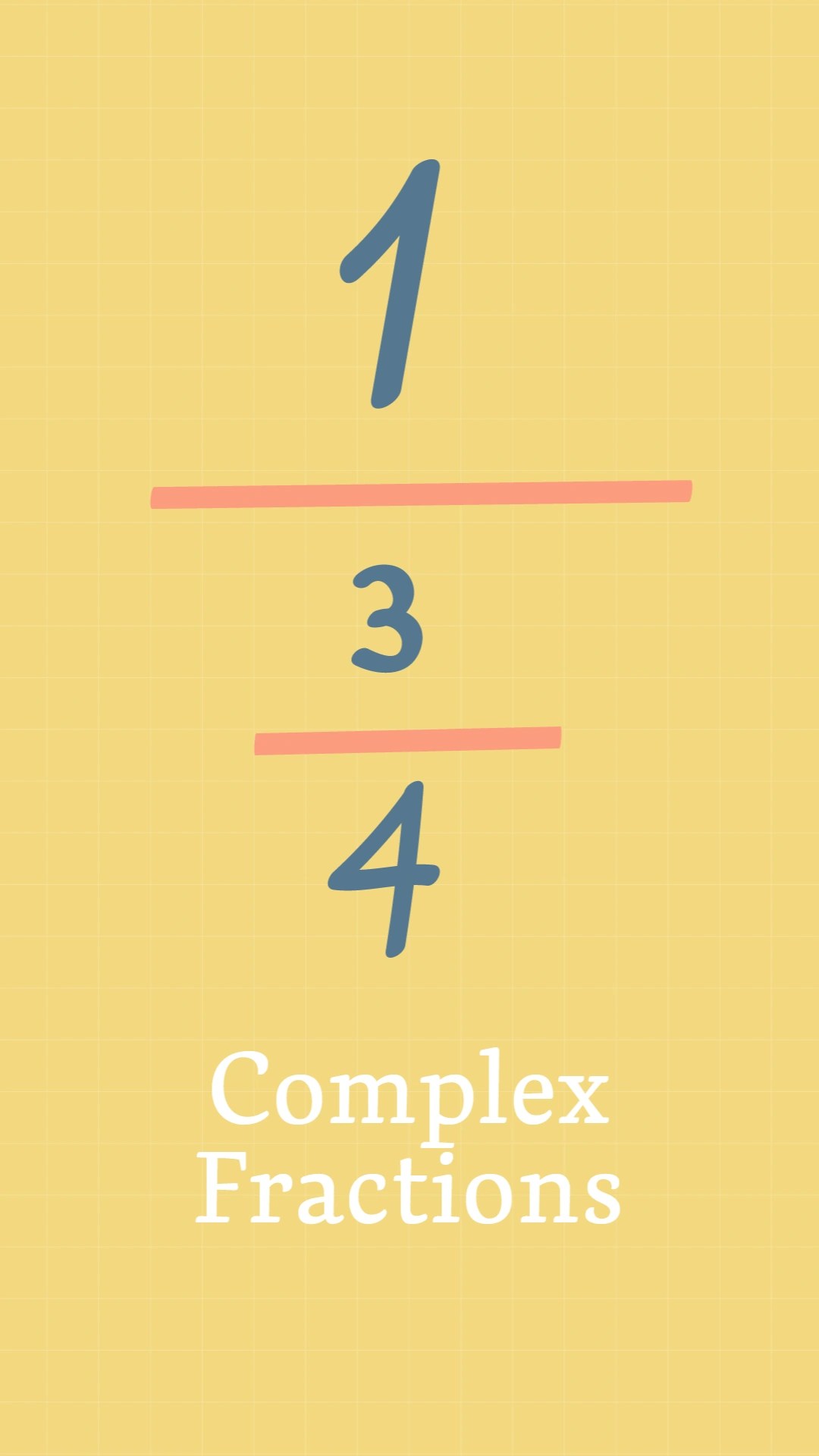 Complex Fractions Videos Resources Clickview