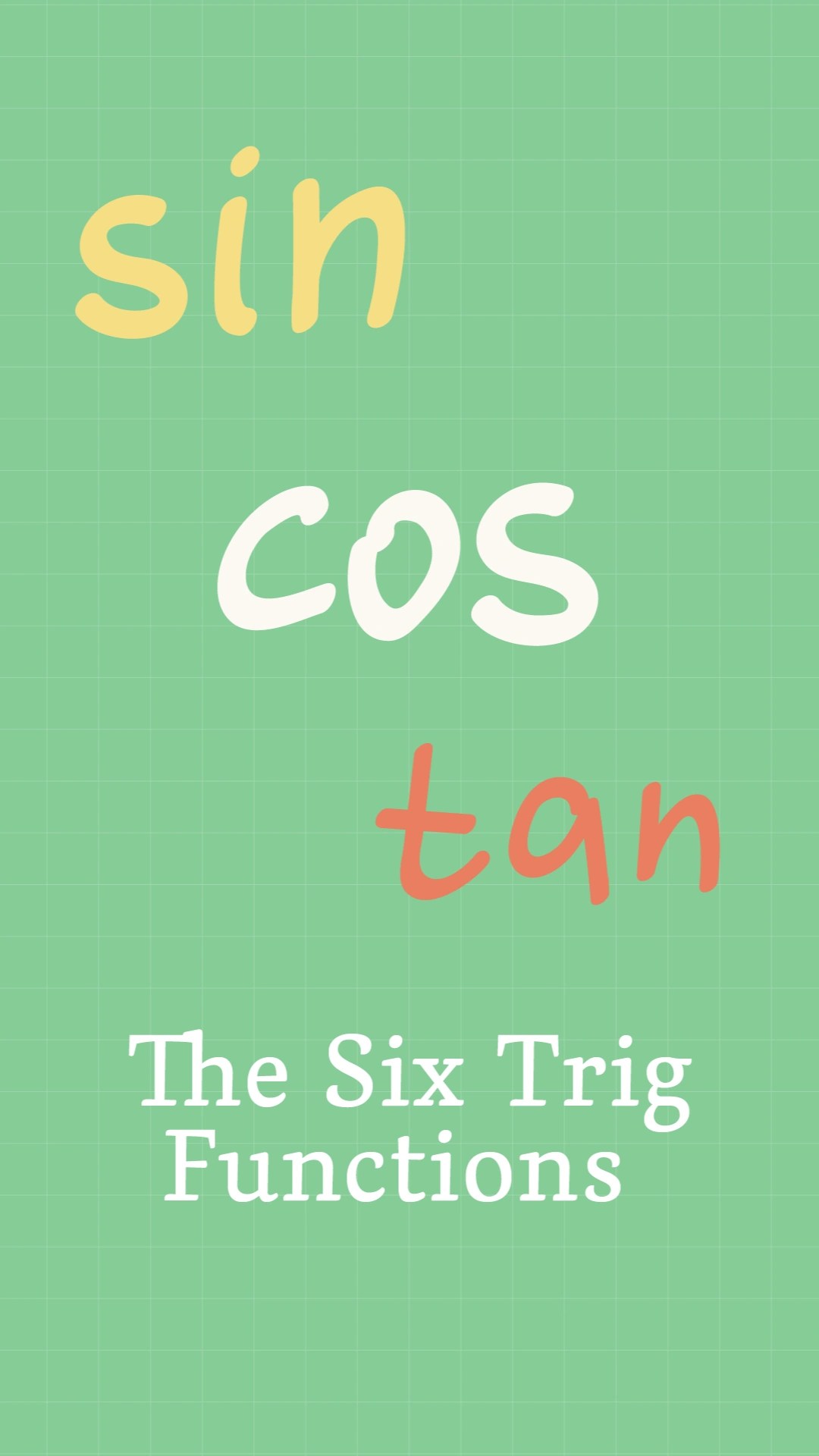 The Six Trigonometric Functions Clickview