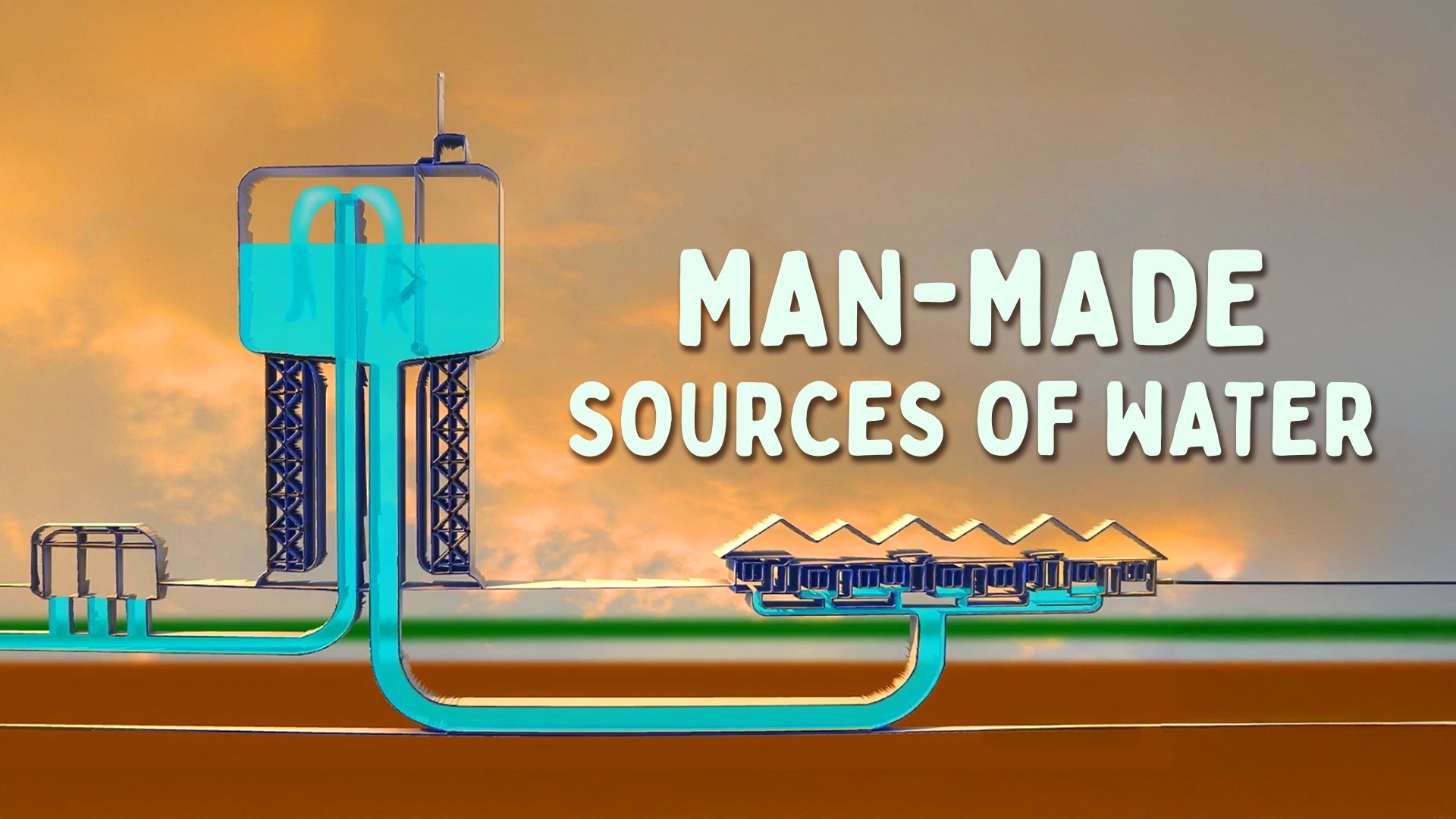 Man Made Sources Of Water Video Resources Clickview