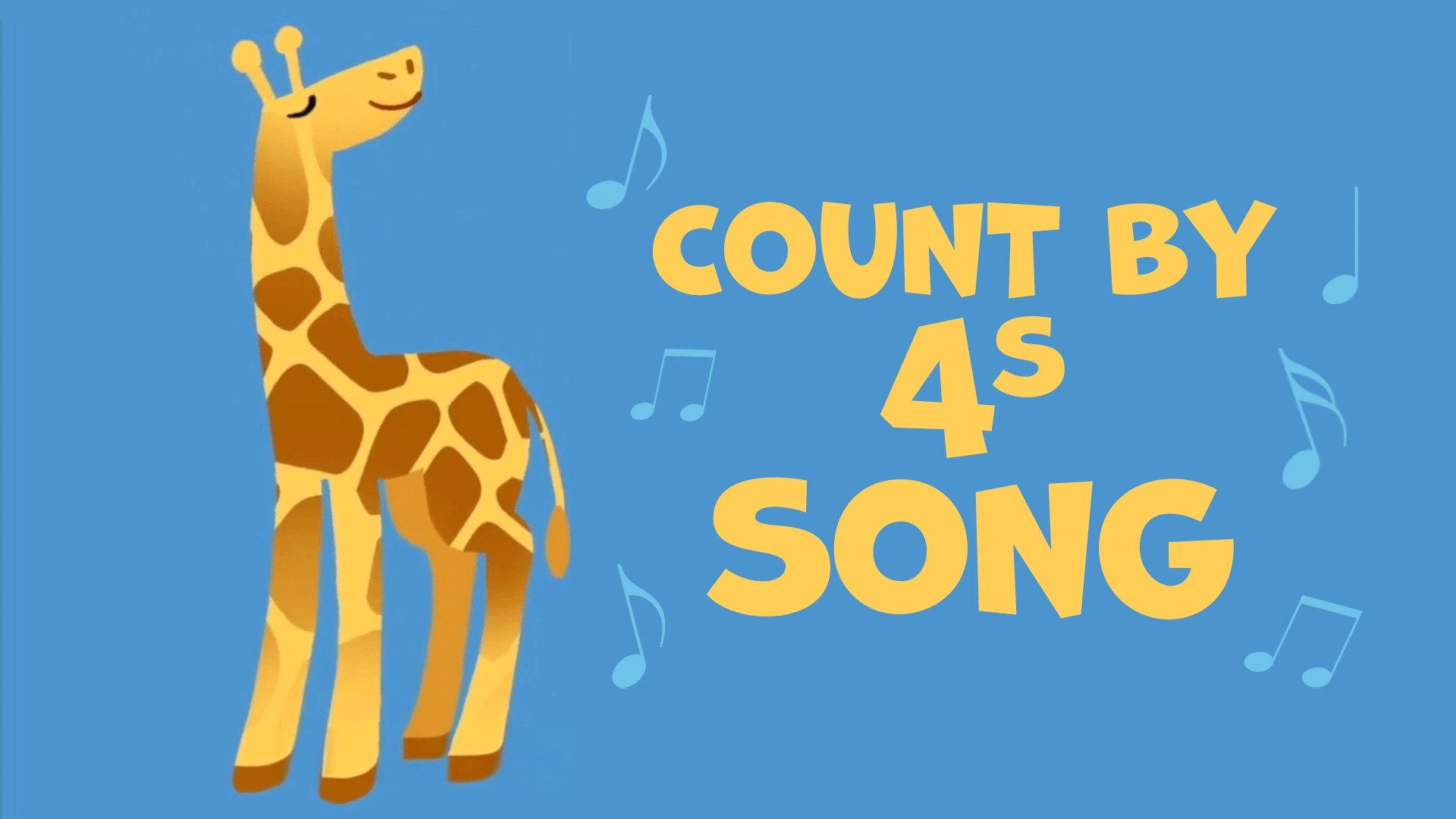 Count By 4s Song Video Resources Clickview