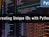 Python Utilizing The Uuid Module To Create Unique Ids Clonecoding