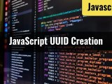 Javascript Creating Uuids Making Unique Ids Clonecoding