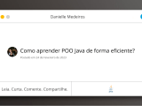 Como Aprender Poo Java De Forma Eficiente Danielle Medeiros Java Dio