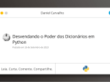 Desvendando O Poder Dos Dicionários Em Python Daniel Carvalho