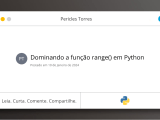 Dominando A Função Range Em Python Pericles Torres Python Dio