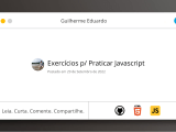 Exercícios P Praticar Javascript Guilherme Eduardo Github Html