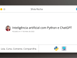 Inteligência Artificial Com Python E Chatgpt Silvia Rocha Python