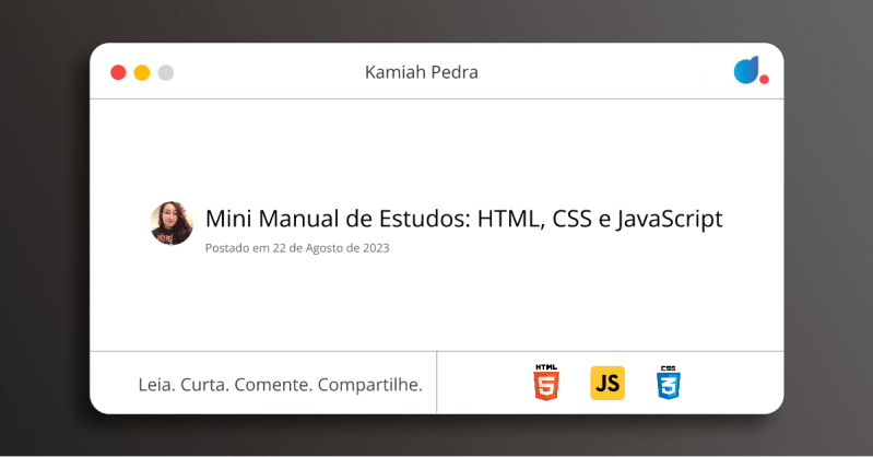 Mini Manual De Estudos Html Css E Javascript - Best Vintage Patterns in 4K