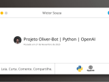 Projeto Oliver Bot Python Openai Wictor Souza Python Openai